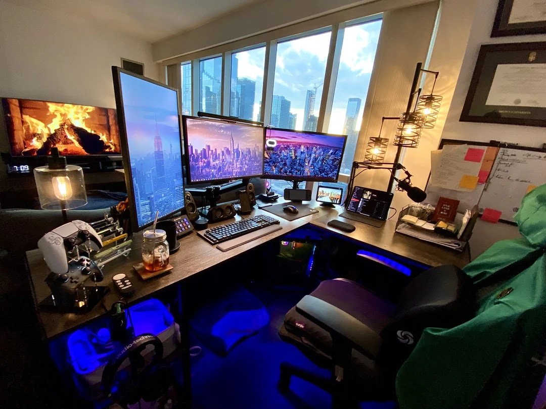 You all were so kind last I posted. I wanted to share an update to my setup! | Scrolller