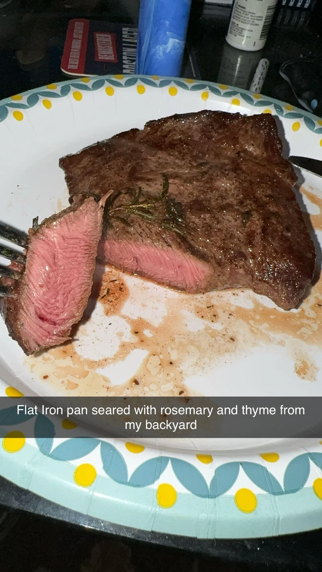 Flat Iron, pan-seared | Scrolller