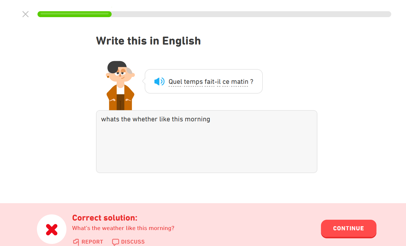 Duolingo *is* definitely fucking with me. | Scrolller