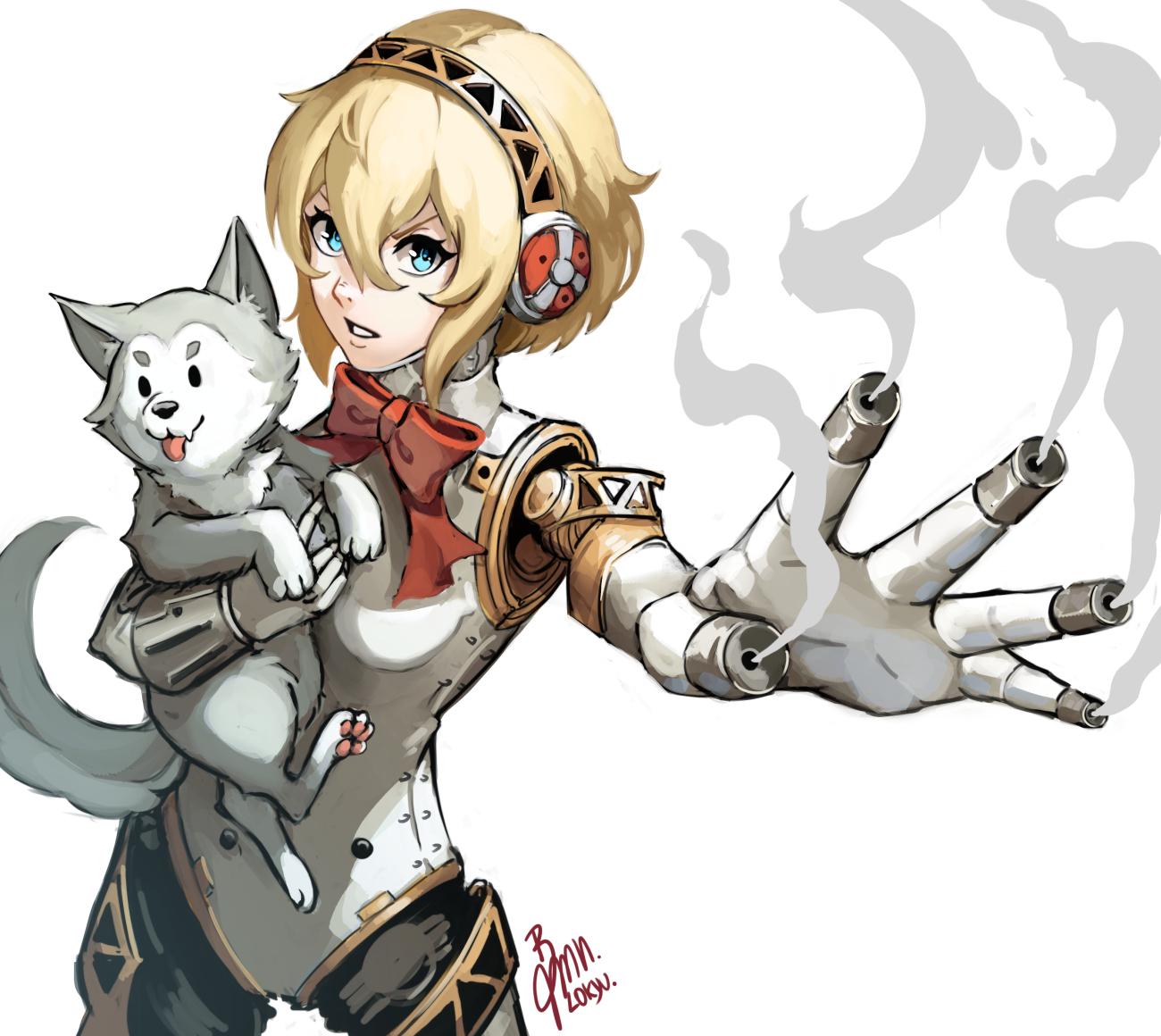 she protecc (art by me) | Scrolller