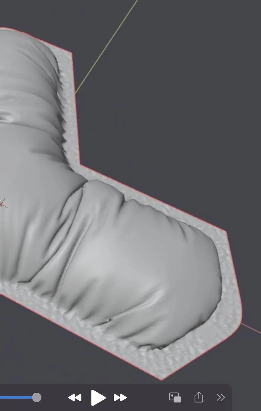 How can I achieve this effect using ncloth? | Scrolller