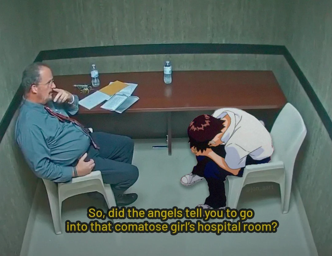 Get in the fucking hospital Shinji. | Scrolller