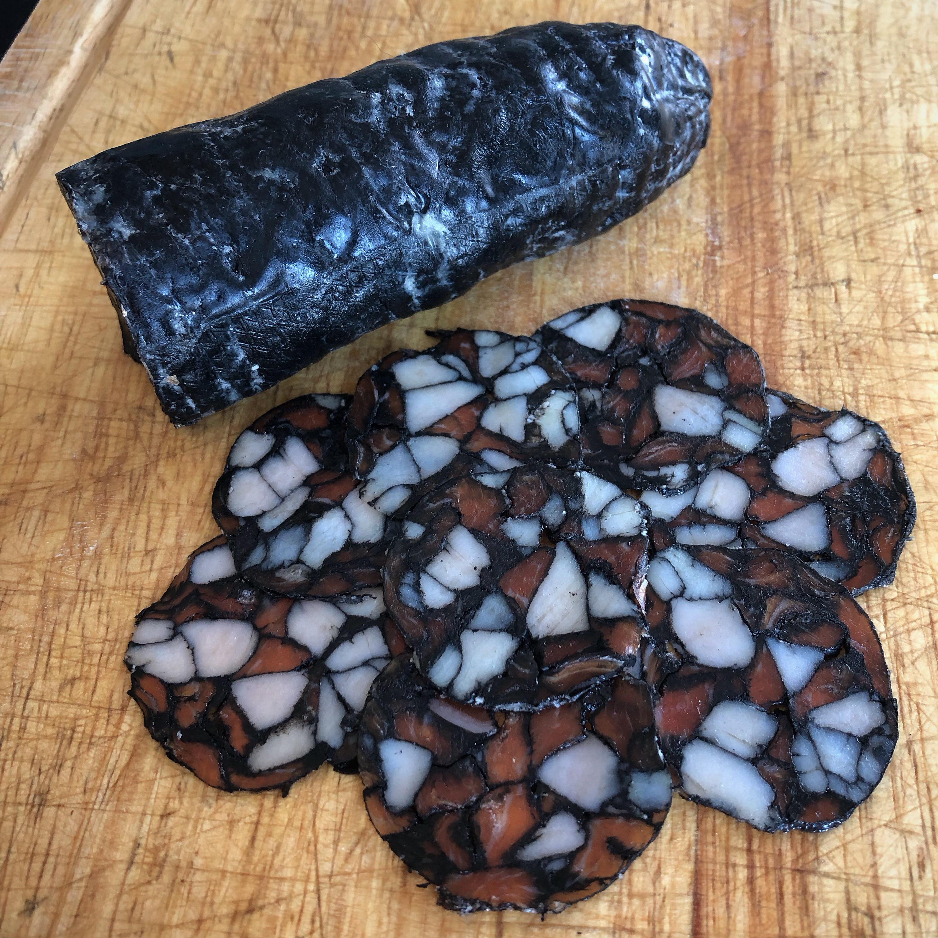 [Homemade] Cuttlefish Salami | Scrolller