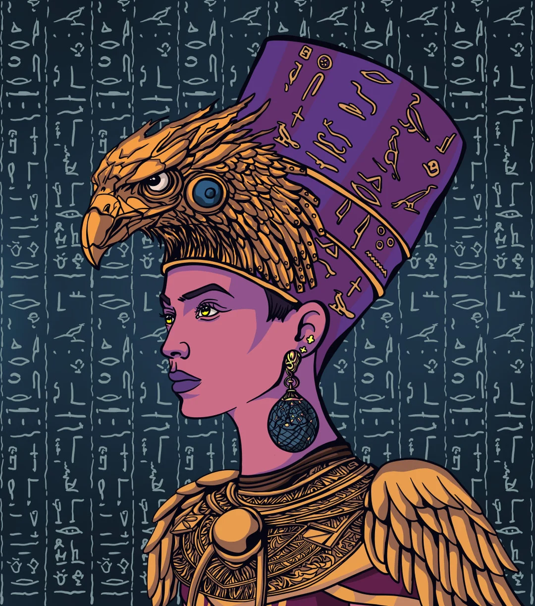 Cleopatra, u/endry1kram, Digital Painting, 2023 | Scrolller