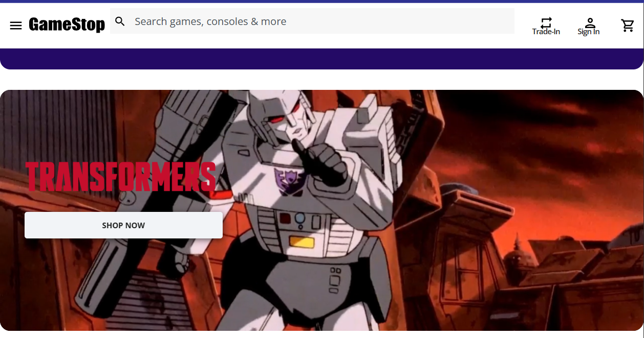 Transformers Collectibles on GameStop! | Scrolller