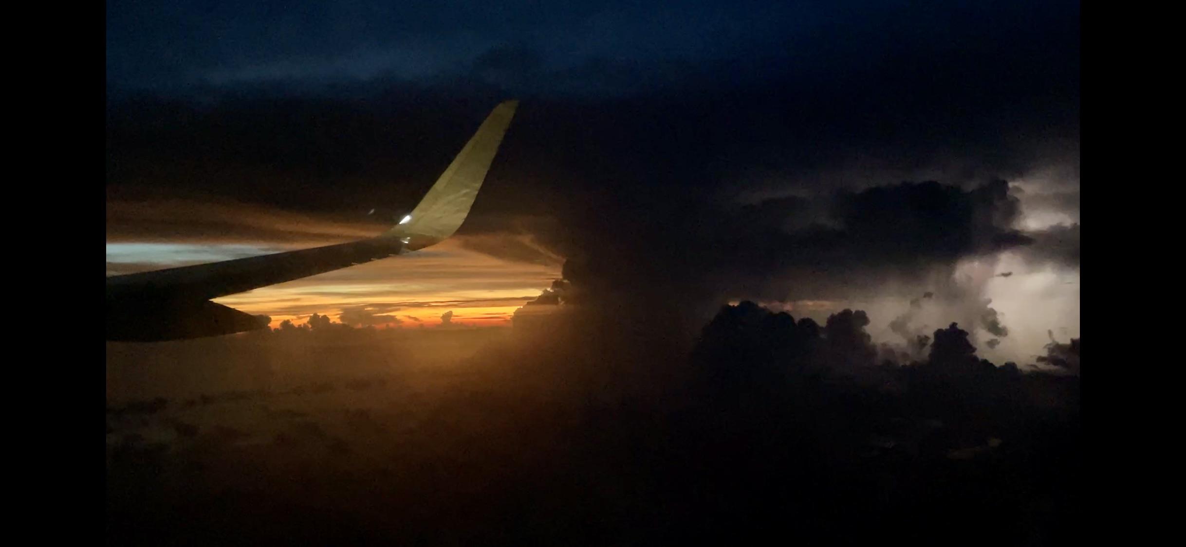 Sunset & Lightning | Scrolller