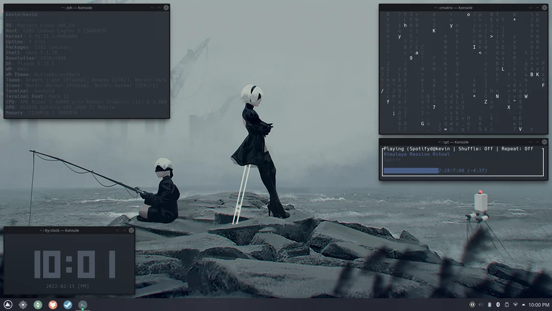 [KDE/Kwin] First rice attempt | Scrolller