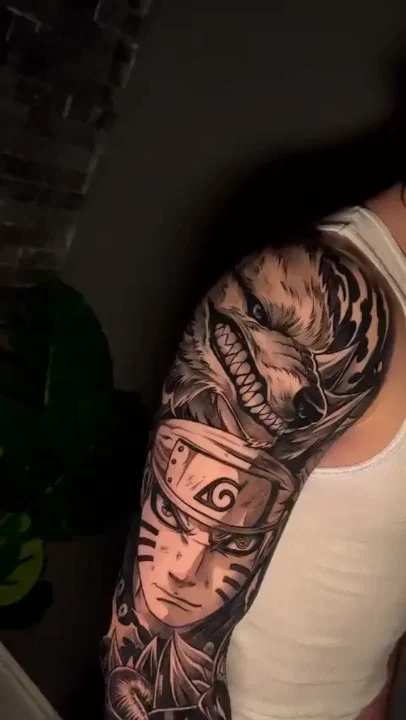Naruto, Black Clover, Pokemon Tattoo Sleeve...What Do You Think? | Scrolller