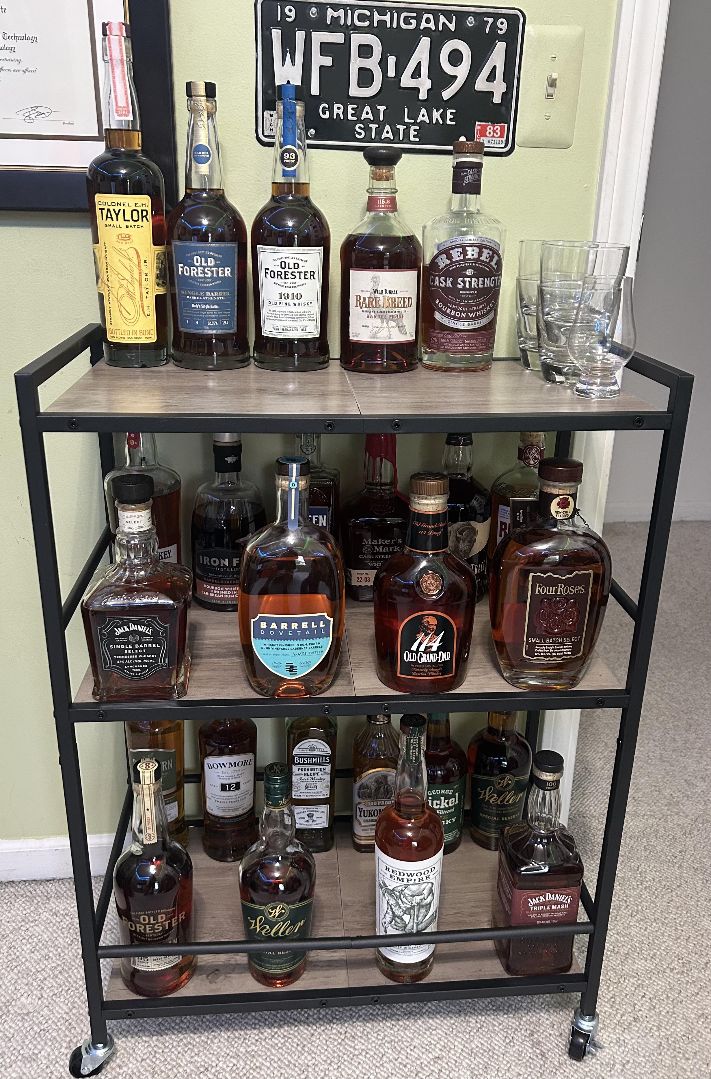 Just got finished setting up the new cart! | Scrolller