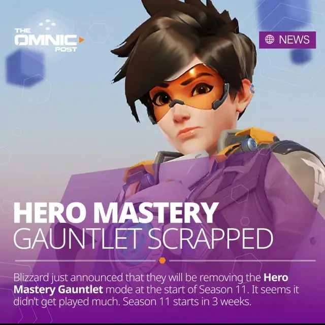 Blizzard is removing Hero Mastery Gauntlet | Scrolller