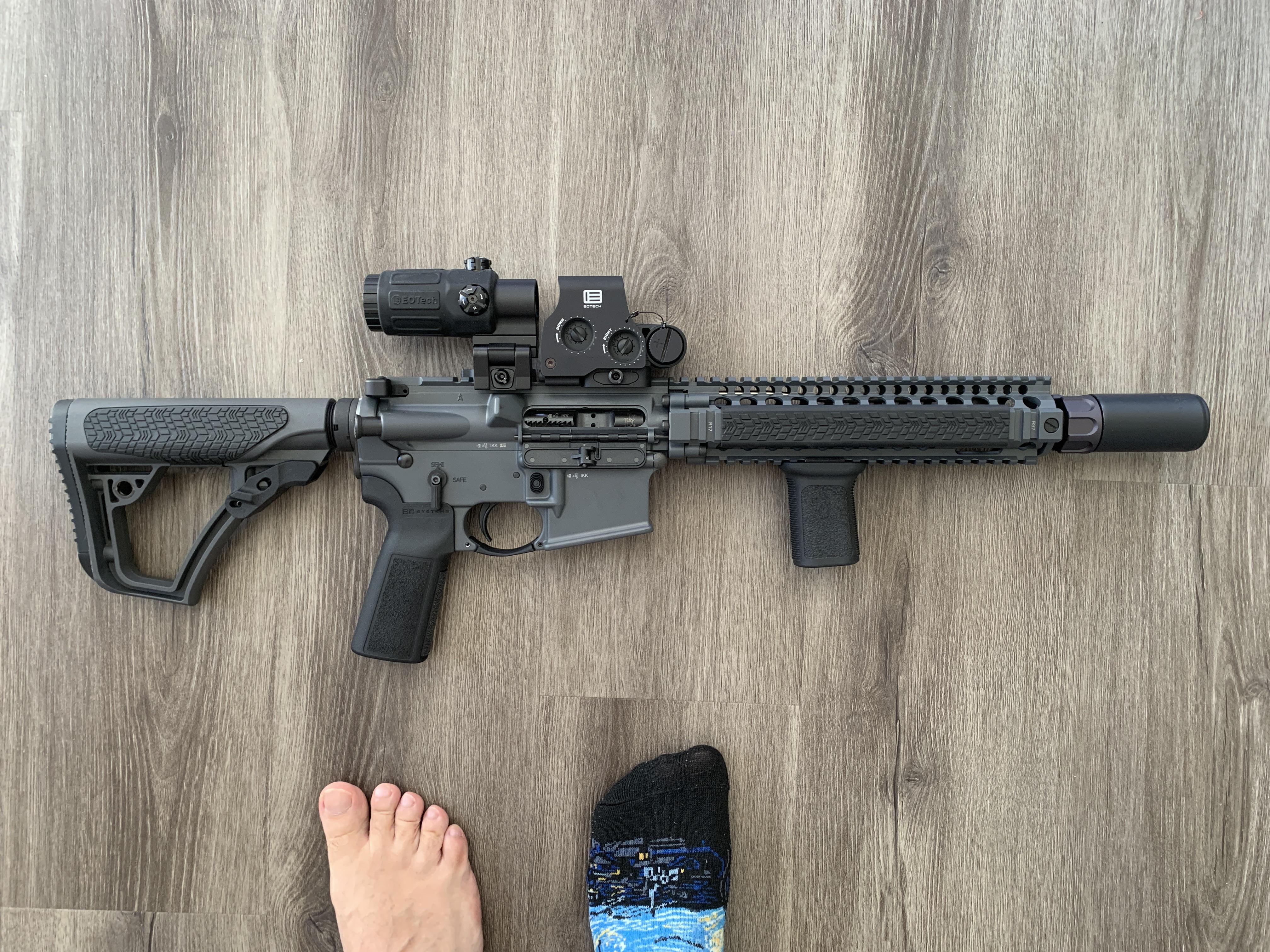 Just installed a Warcomp! DD MK18 | Scrolller