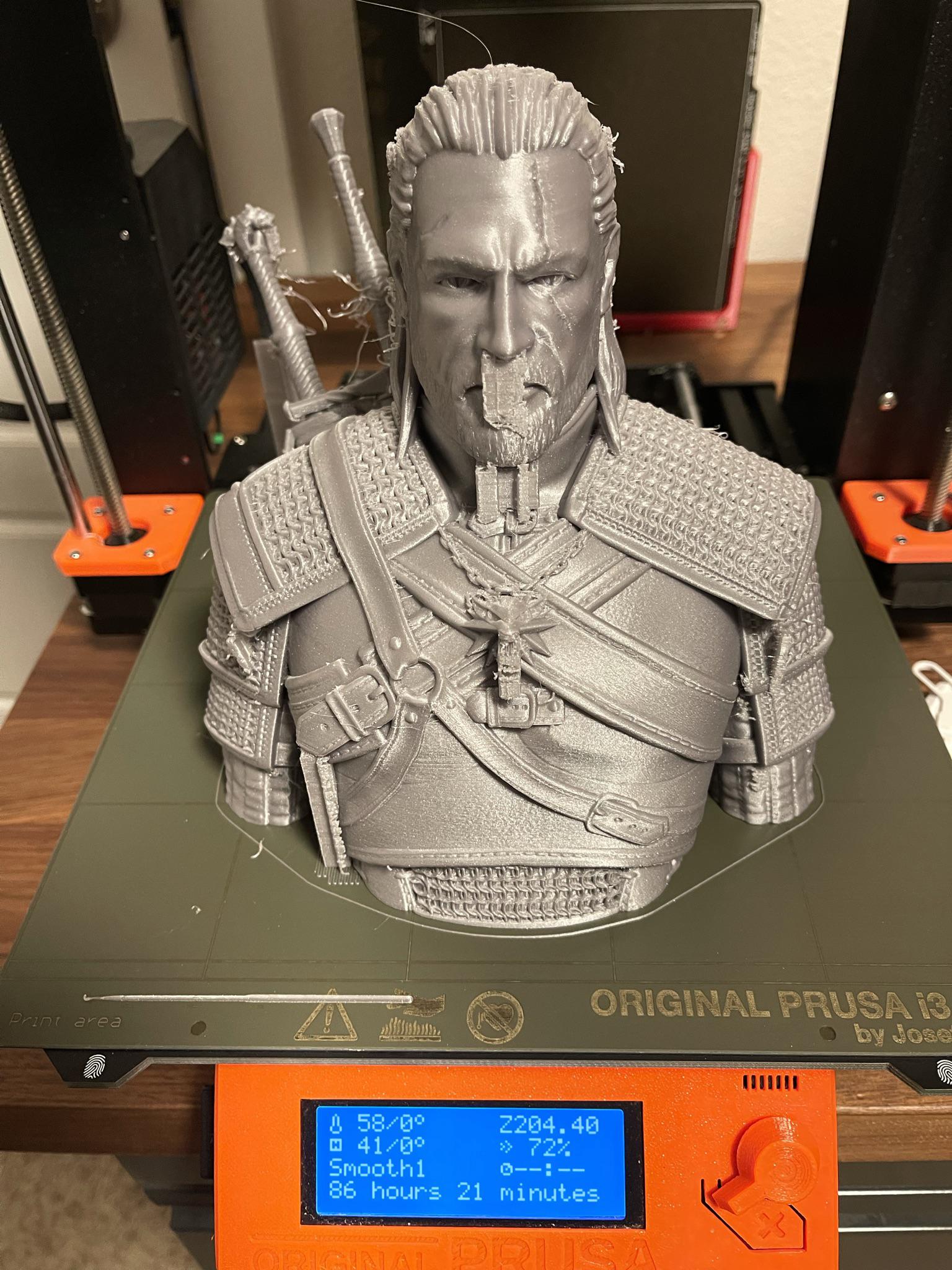 My 3D Printed Geralt | Scrolller