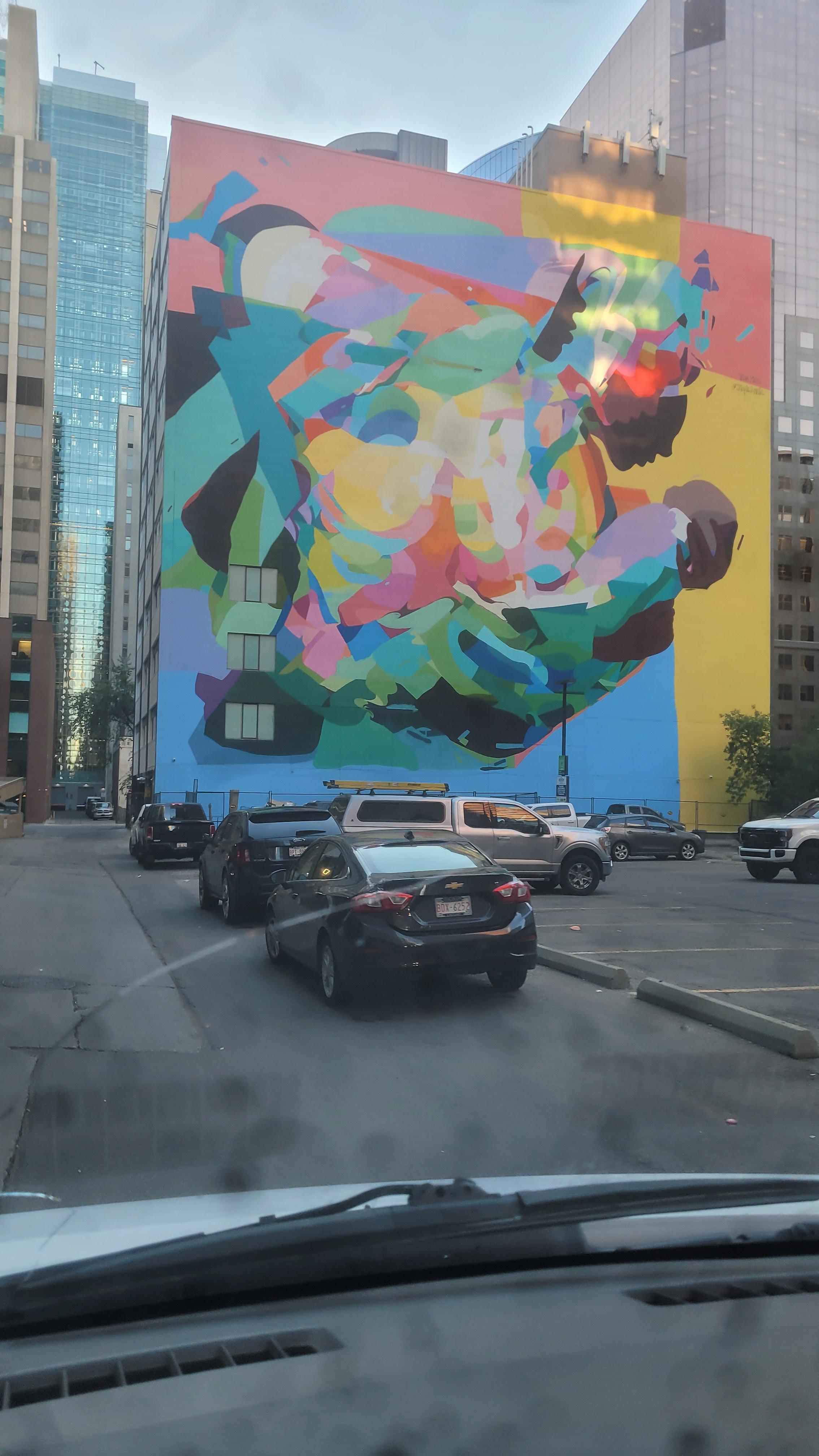 Mural progression | Scrolller