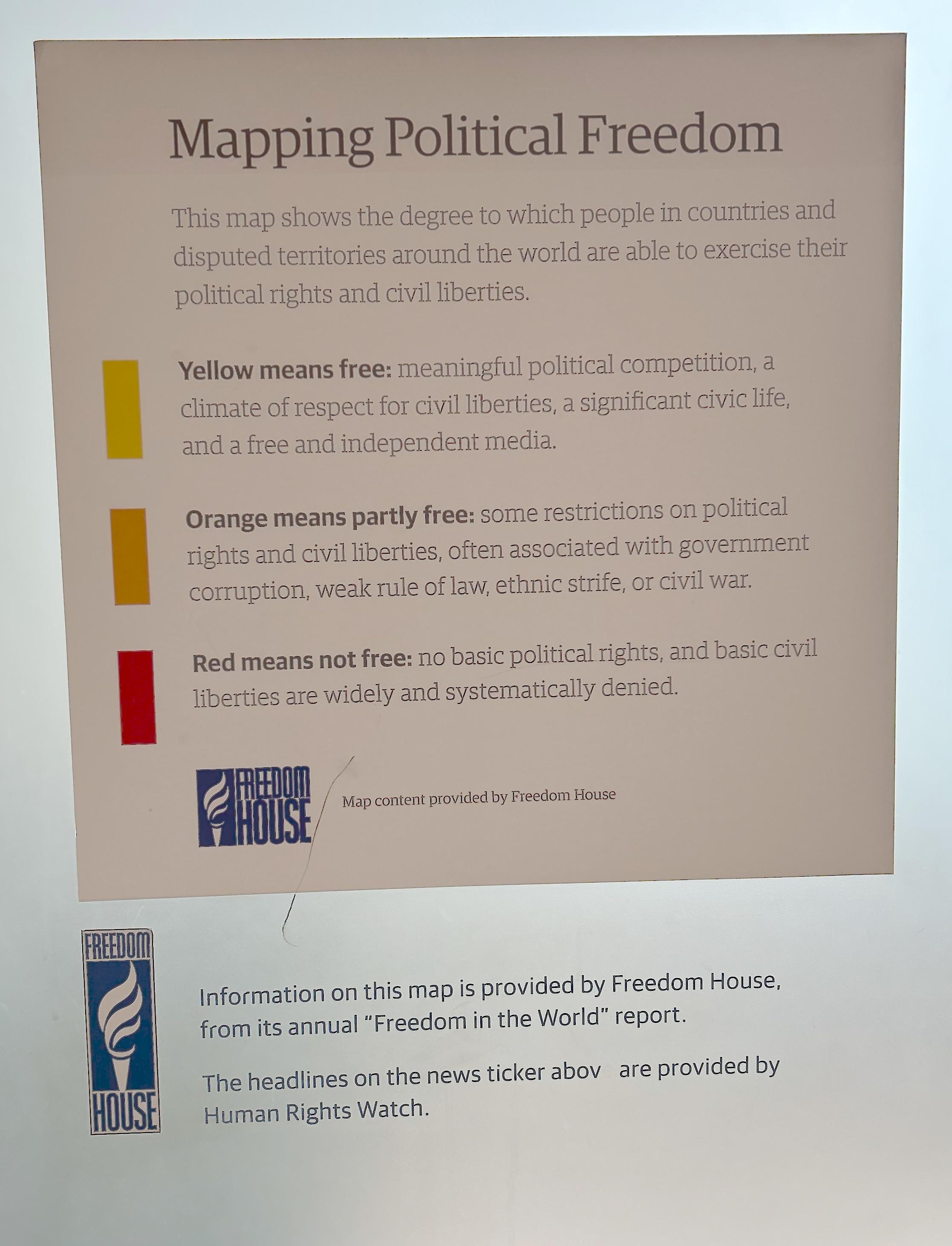Mapping Political Freedom | Scrolller