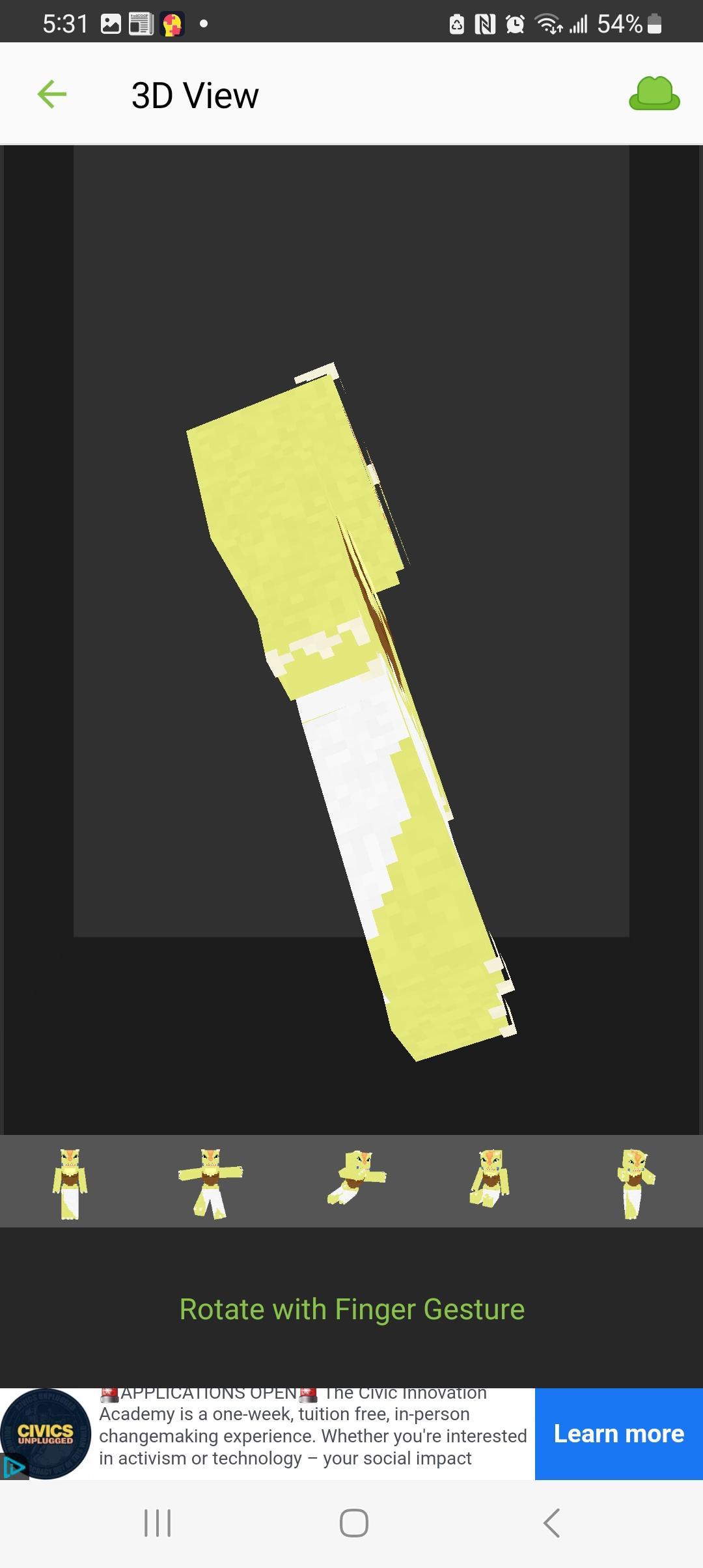 I made a cute little argonian maiden mc skin | Scrolller