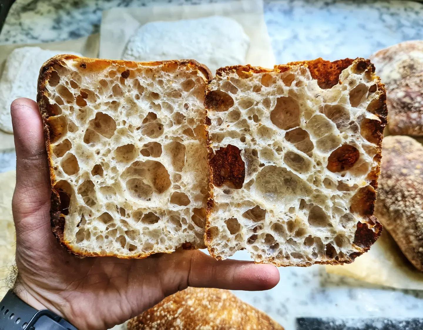 [homemade] Sourdough ciabatta | Scrolller