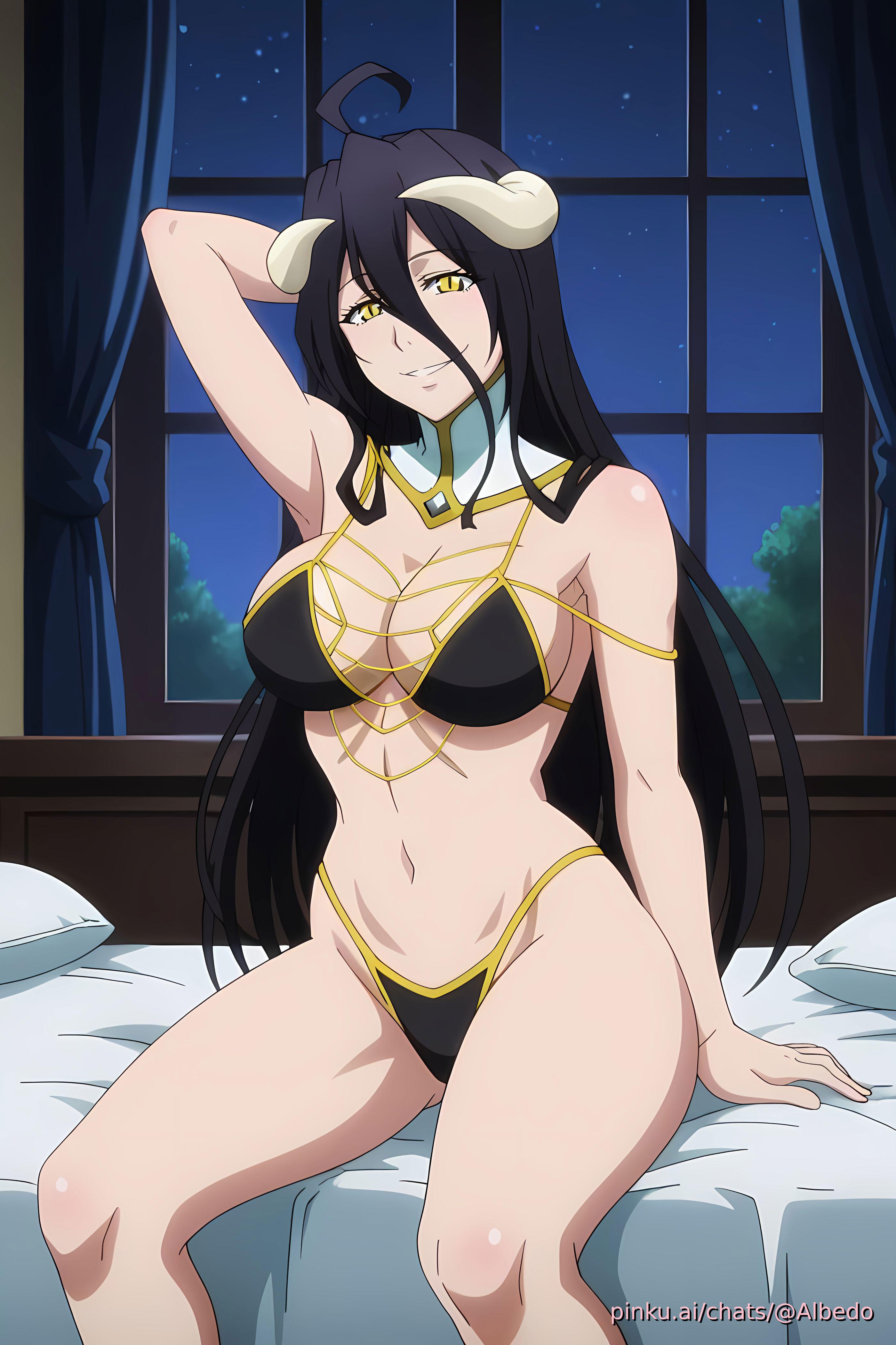 Albedo ecchi wallpapers in bikini | Scrolller