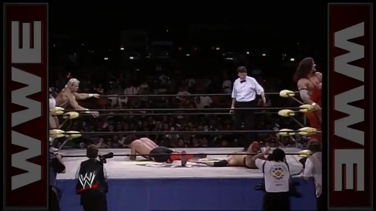 8/10/96 WCW Hog Wild: Referee Nick Patrick betrays WCW. | Scrolller