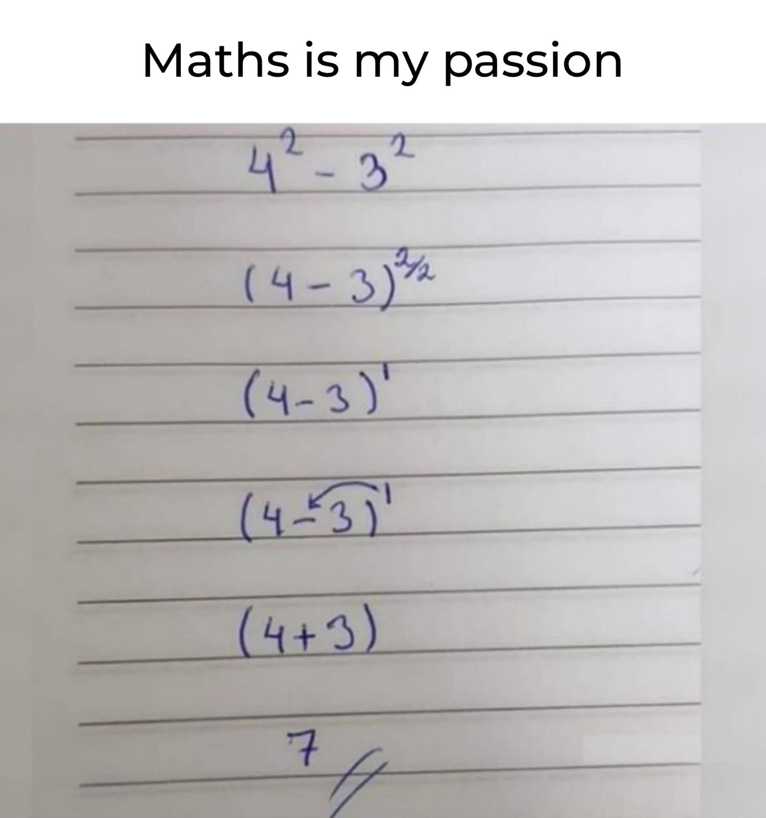 Maths is my passion | Scrolller