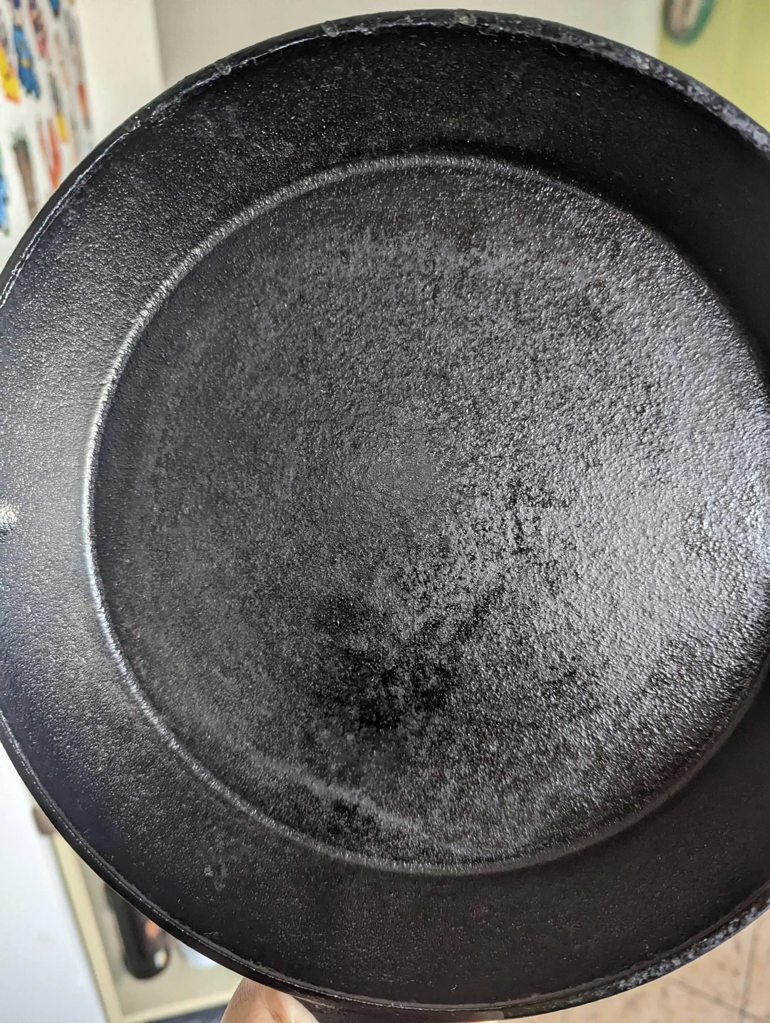What are these light spots? Is my seasoning flaking off? | Scrolller