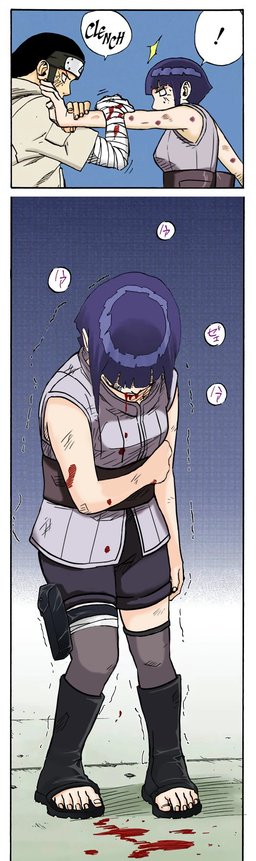 I edited some Hinata panels... | Scrolller