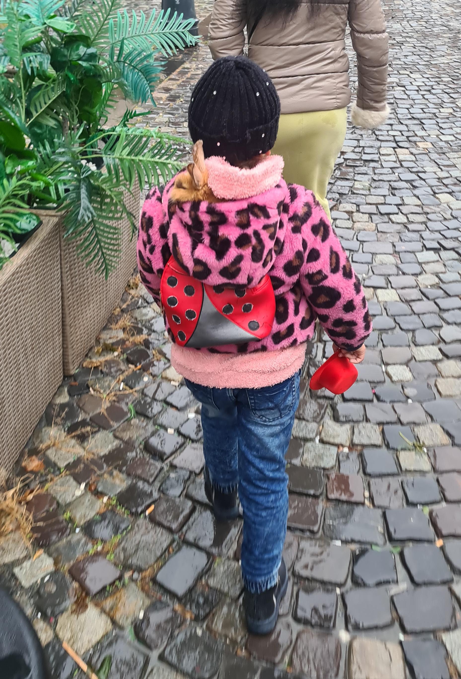 A girl with a live rabbit in her hood - Bucharest | Scrolller