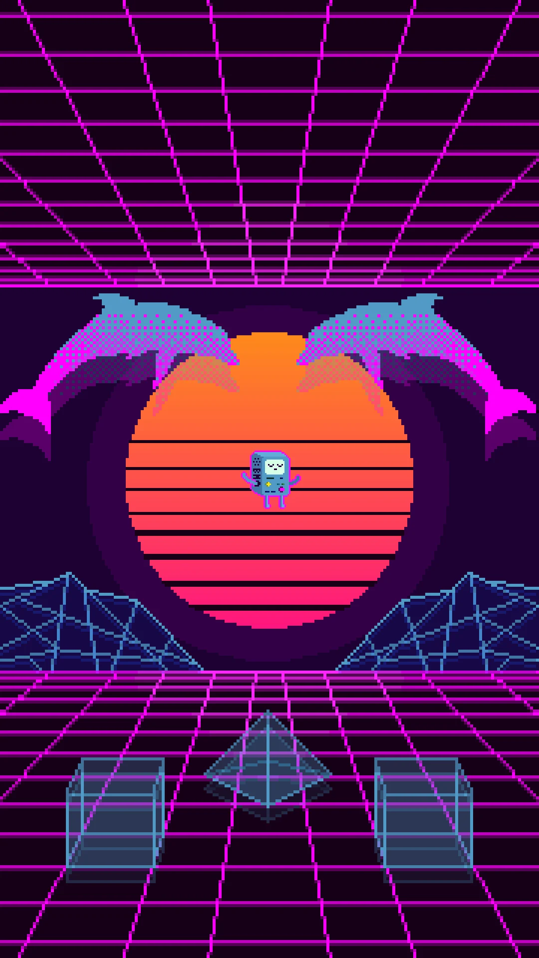 Synthwave BMO | Scrolller