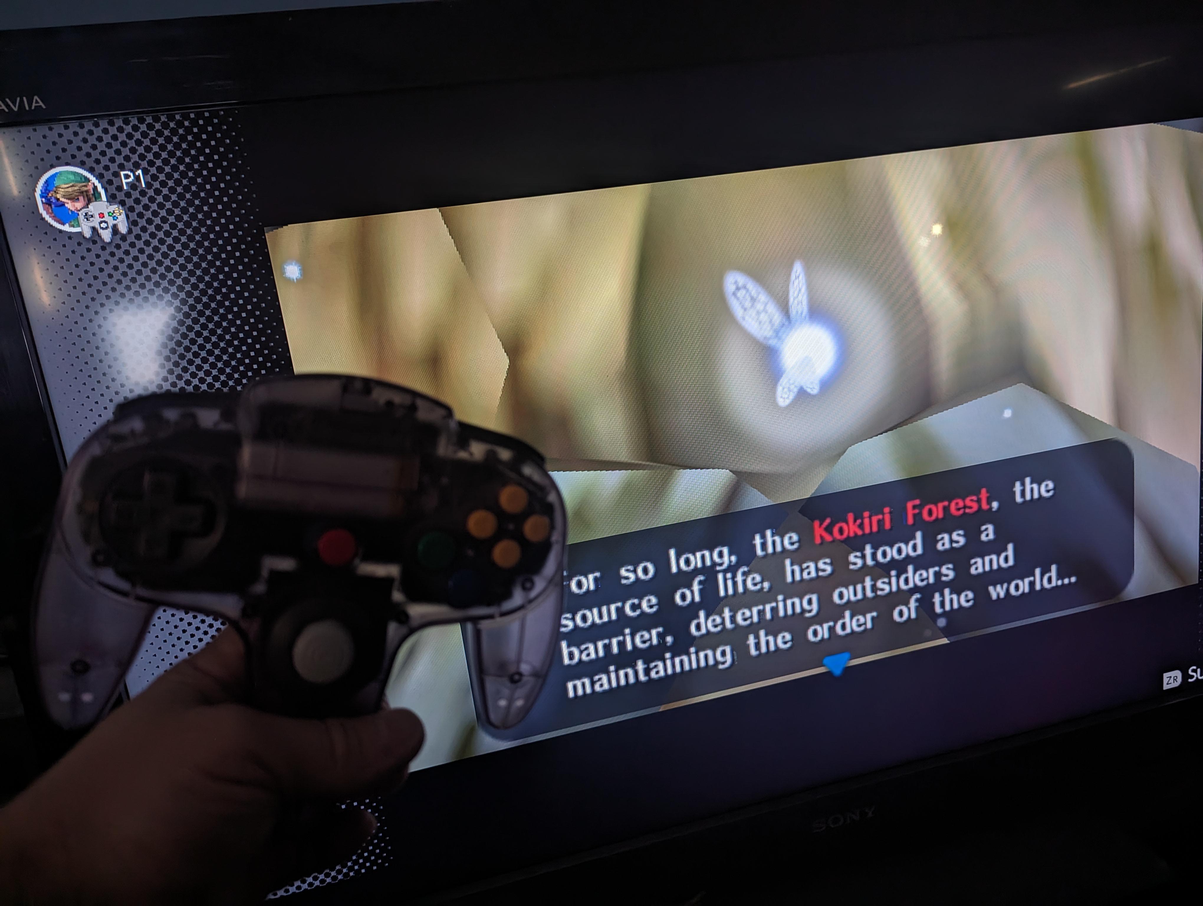 [OoT] Just got the 8bitduo conversion kit for my N64 controller. Playing the game how the good ...