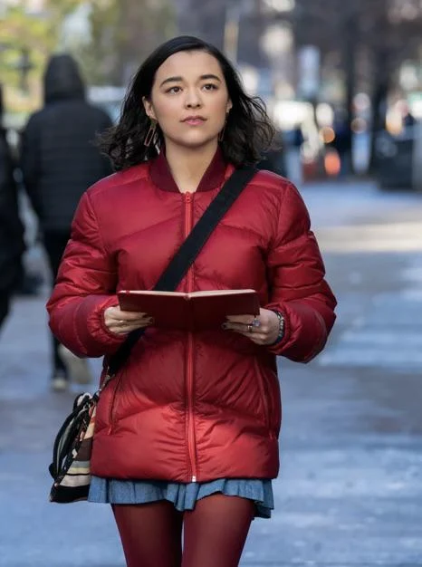 Red puffer coat from dash & lily?? | Scrolller