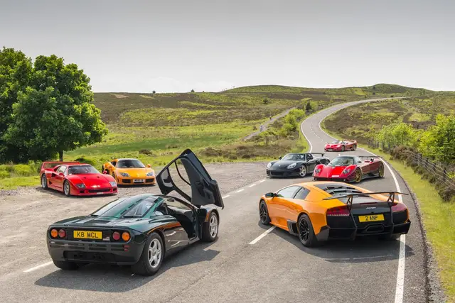 McLaren F1 & Various Supercars [1200×800] | Scrolller