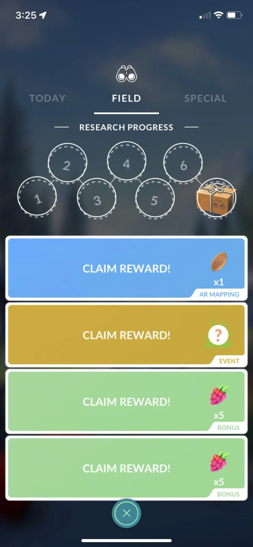 Weird glitch in the field research menu. Is this happening to anyone else? | Scrolller