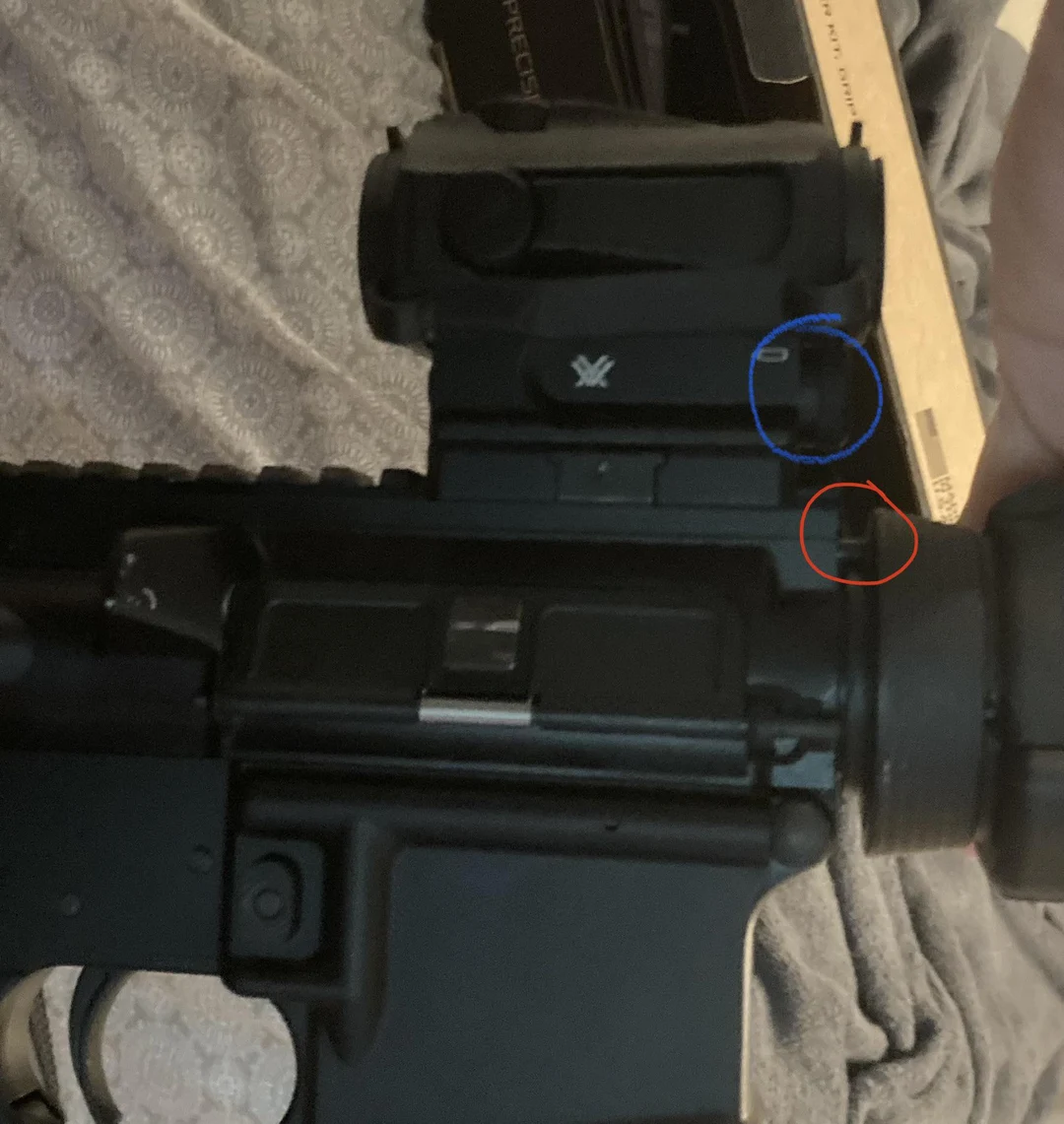 How hot does the gas tube get here where it goes into the upper receiver? Is it enough to heat ...