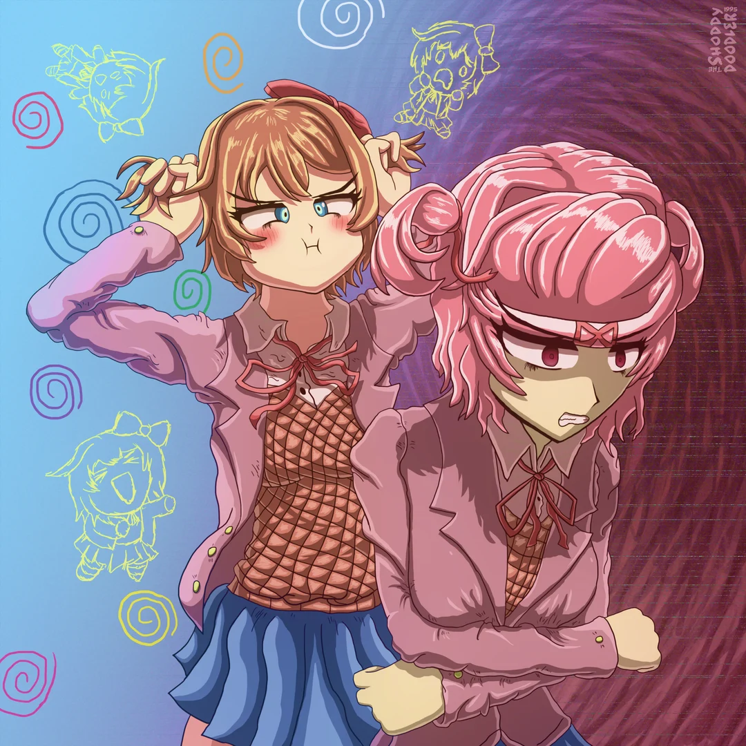 "Look at me! I'm Natsuki!" | Scrolller