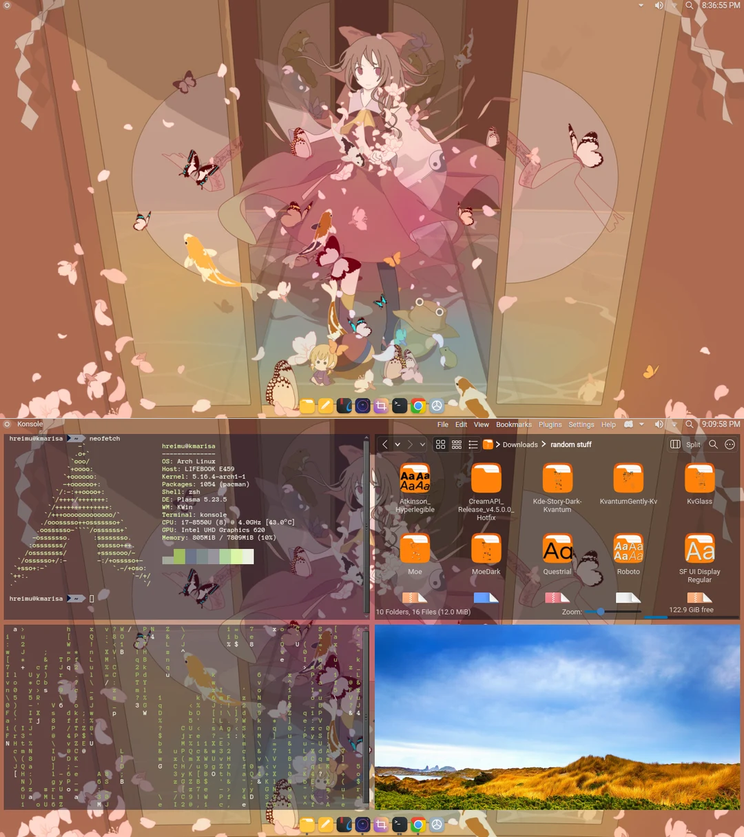 Discover more like Unixporn: [KDE/Bismuth] Floating in Fantasy and Related Content | Scrolller