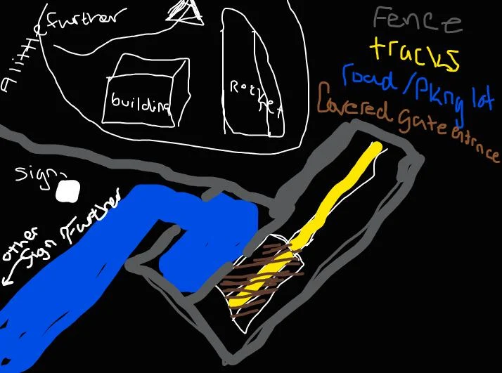 help me locate this base / similar experiences? crude map: story/description in comments ...