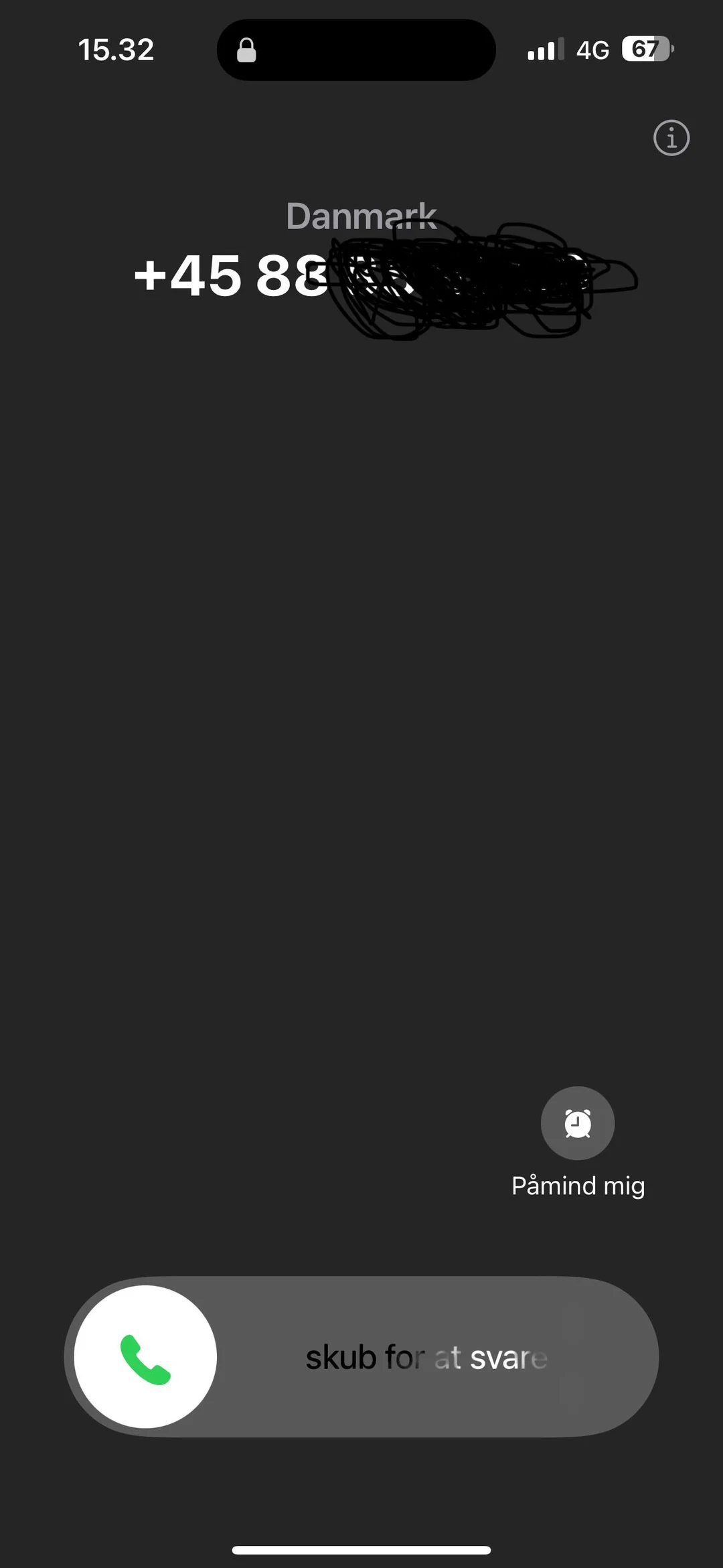 Declining a Call with text | Scrolller