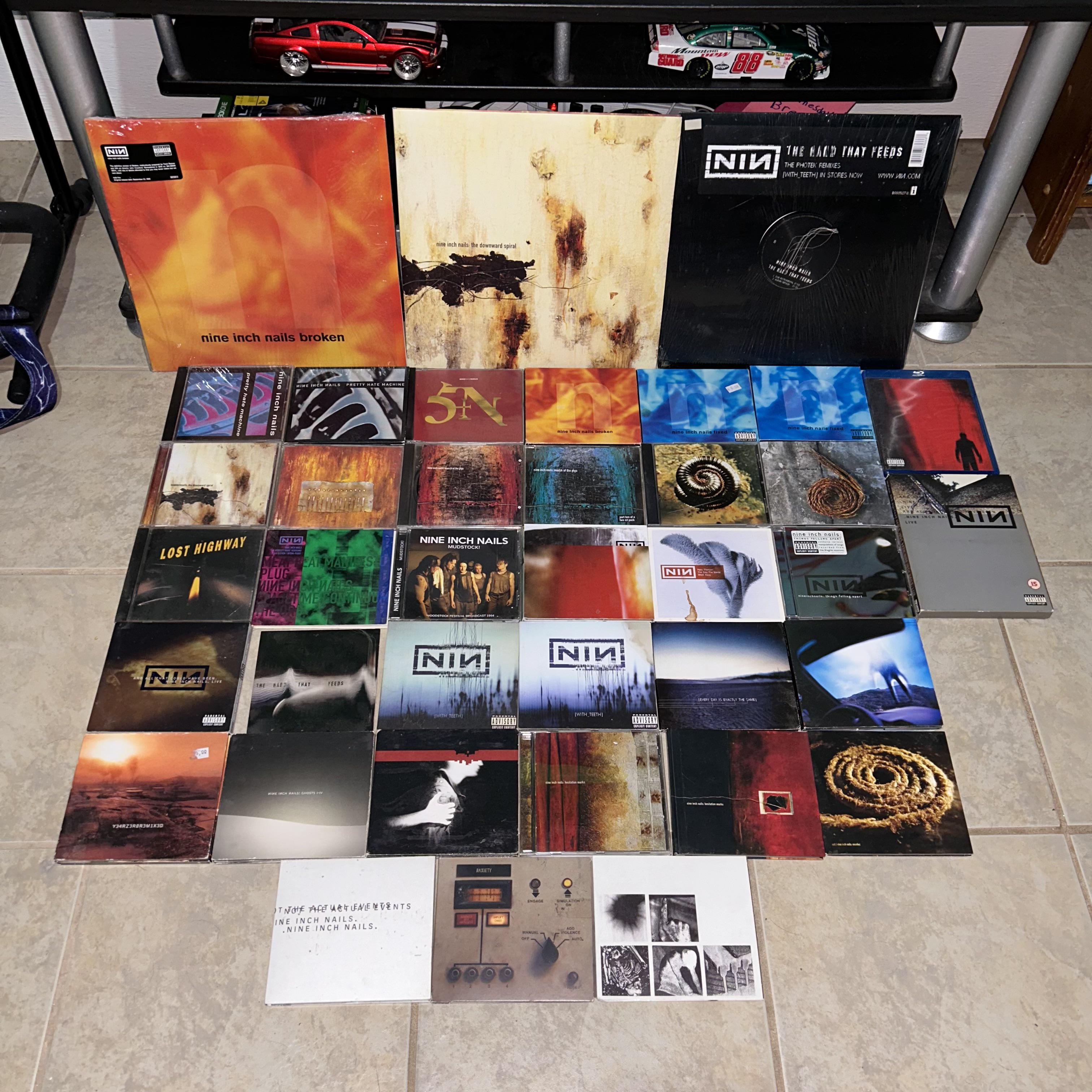 My NIN discography | Scrolller