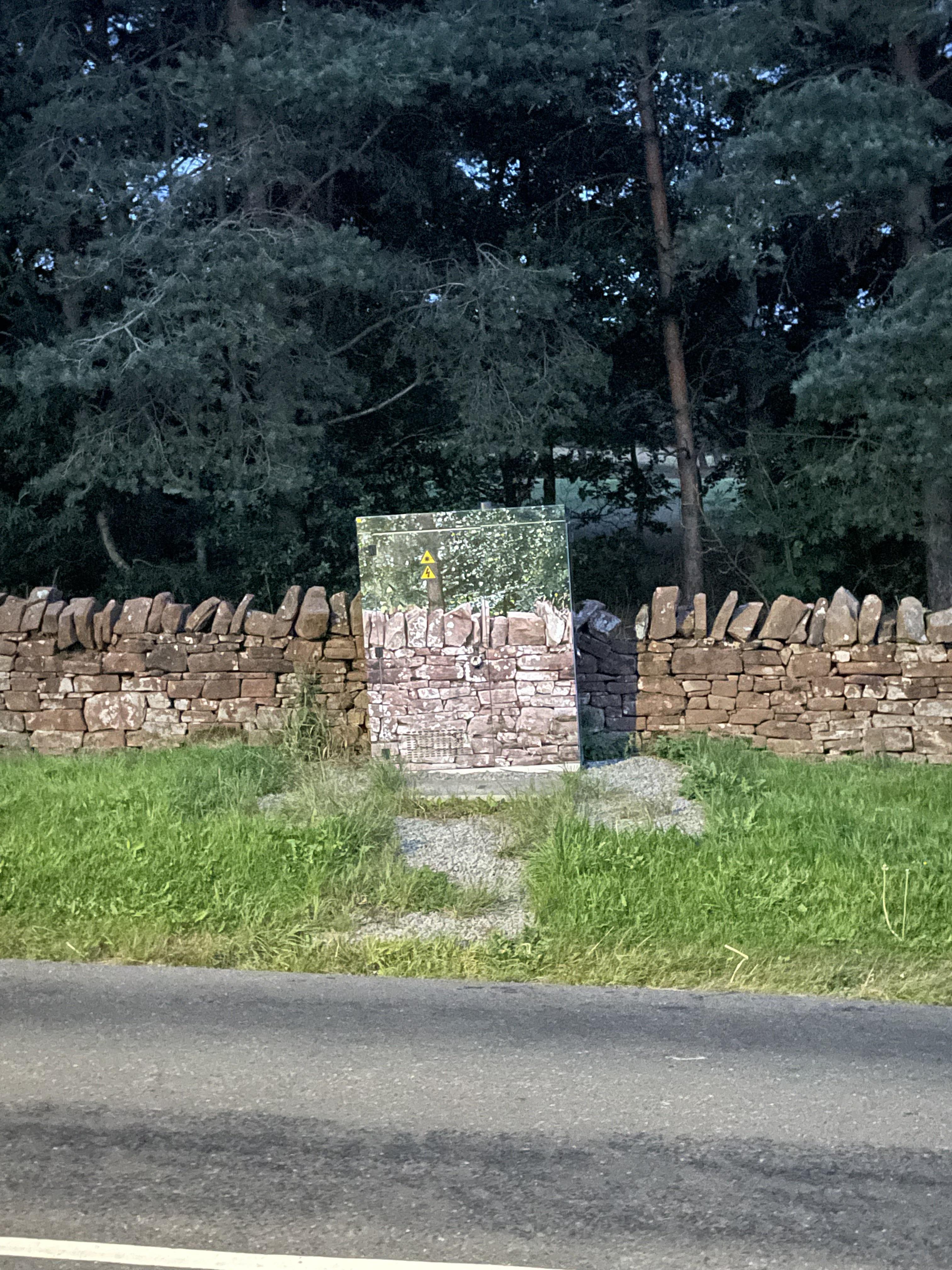 Electrical box that matches the wall | Scrolller