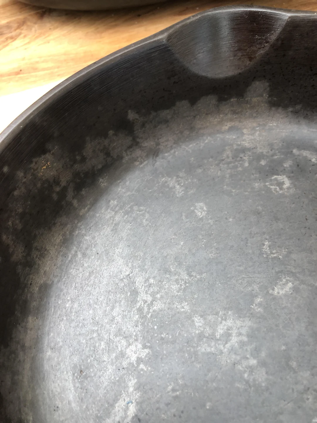 Strange spots even after multi seasoning- is it rust? | Scrolller