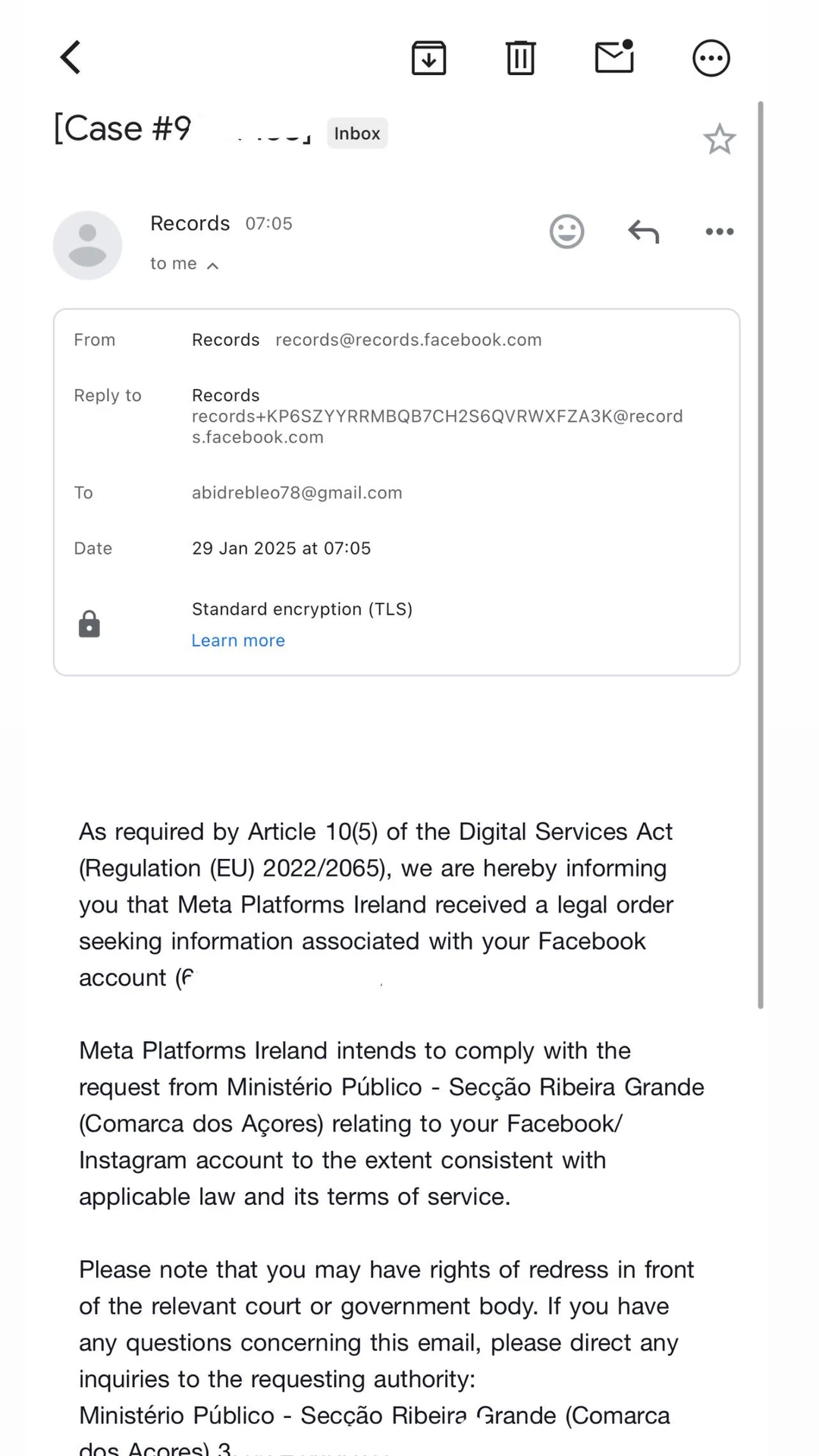 scam or legit? i am trying to know, i already contact authorities and they can't find the file ...