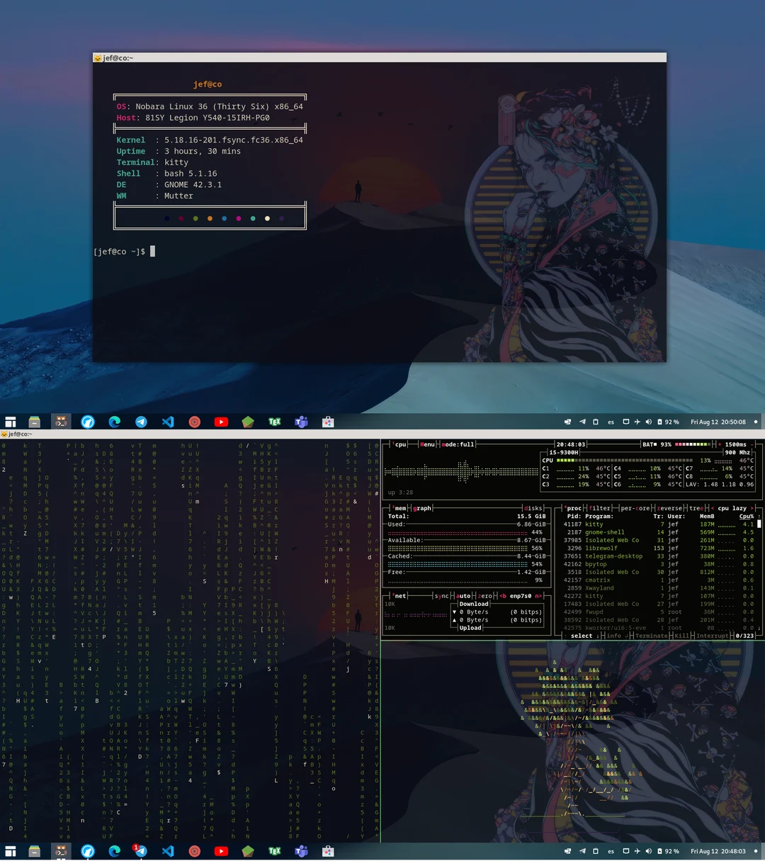 [GNOME] First rice on Nobara (Fedora) | Scrolller