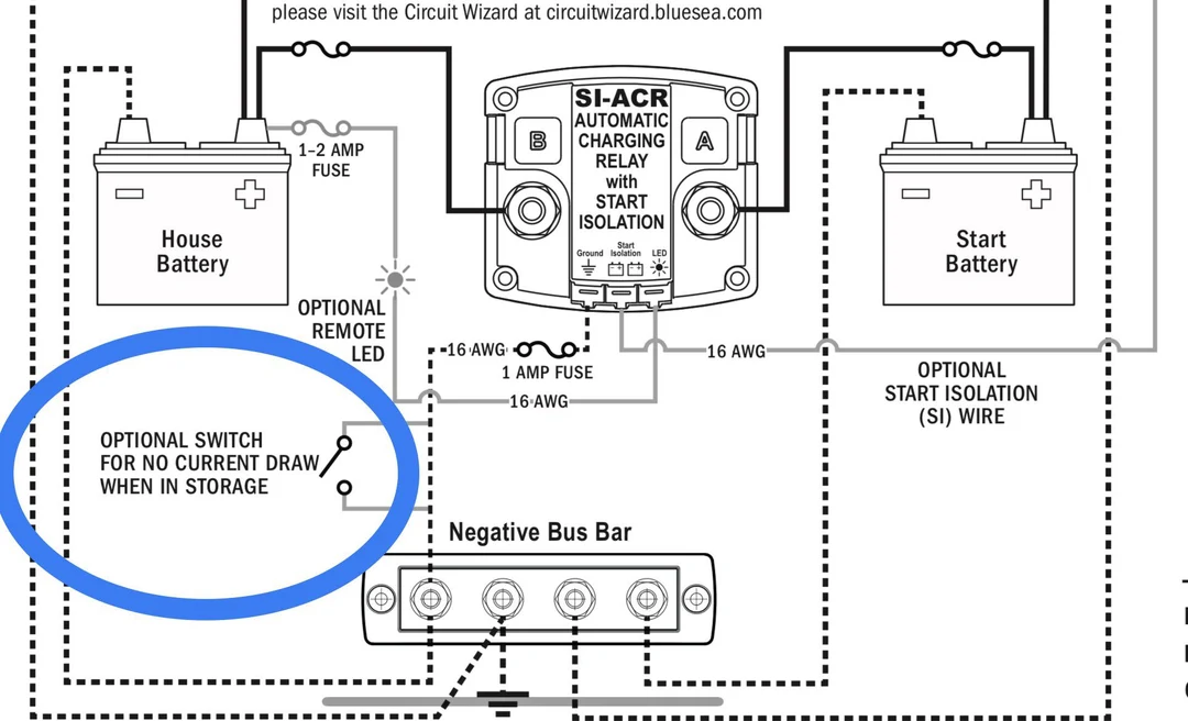 How would a switch here prevent the batteries from drawing power? | Scrolller