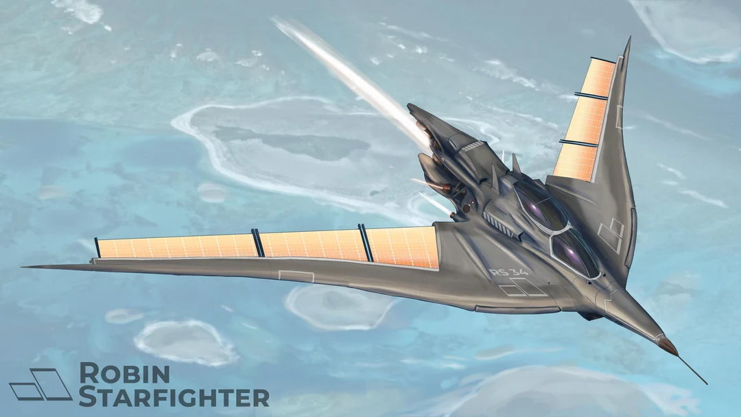 Robin Starfighter by Paul de Leon | Scrolller