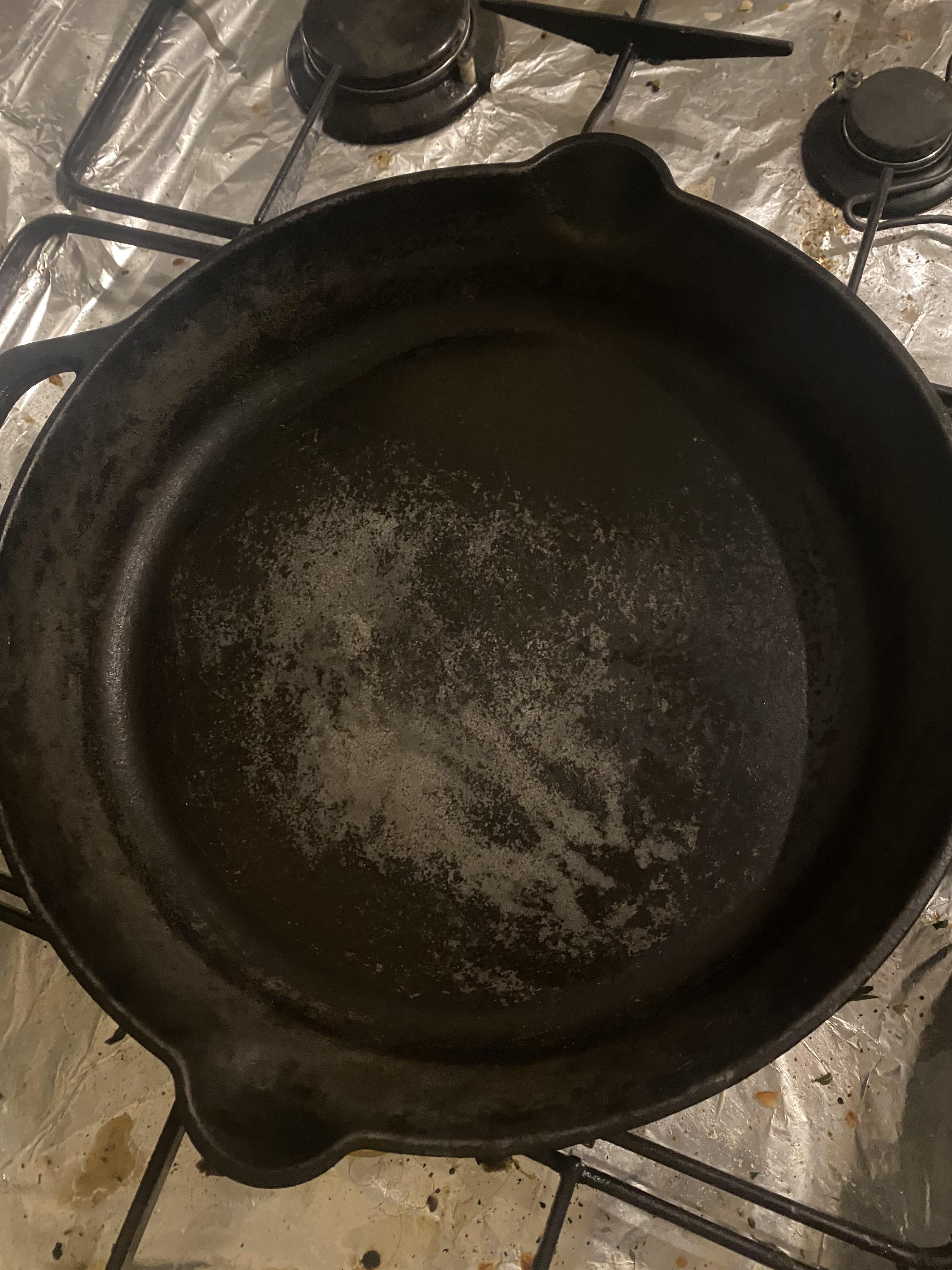 Did lime juice eat my seasoning? | Scrolller