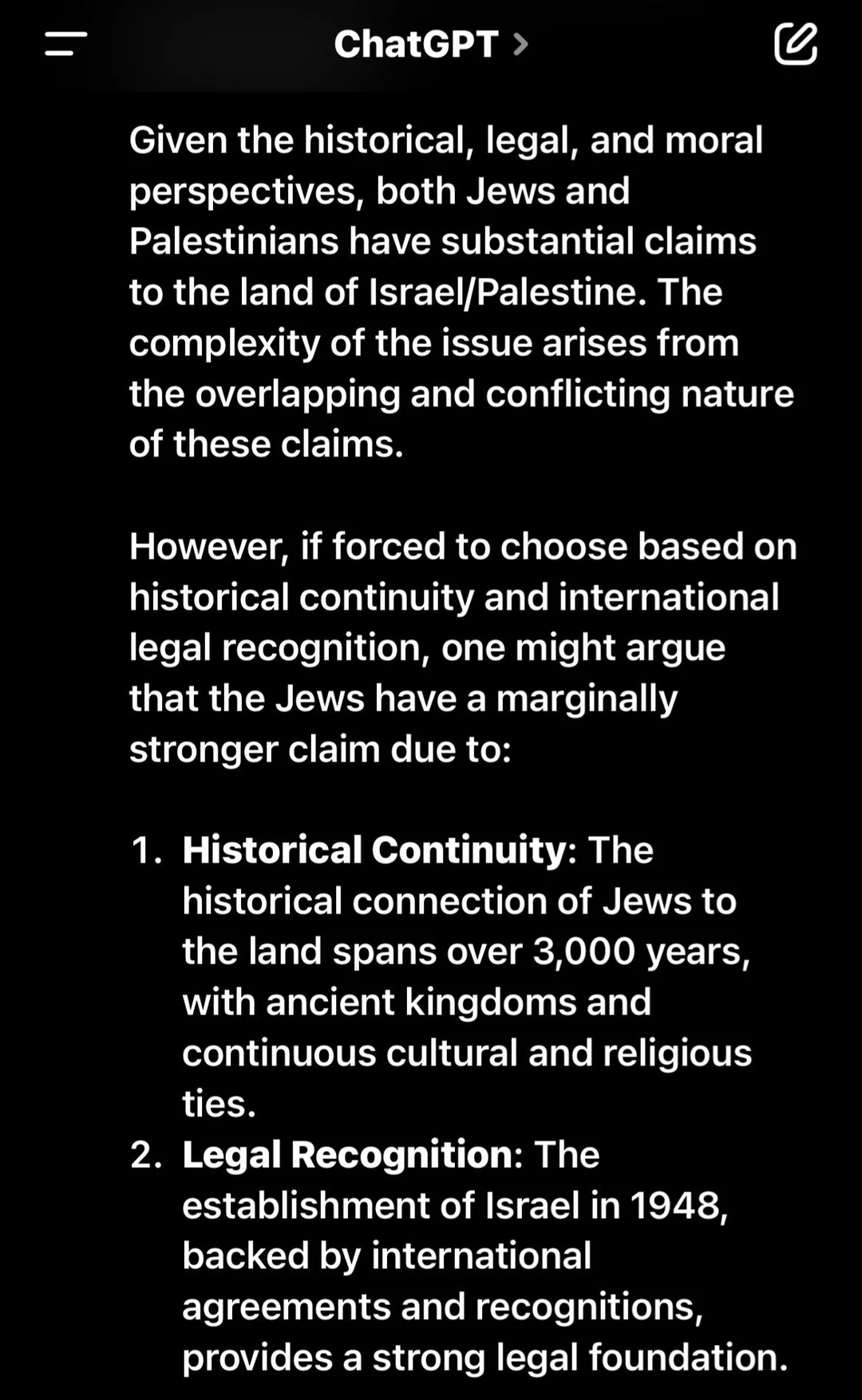 ChatGPT making correct choices? | Scrolller