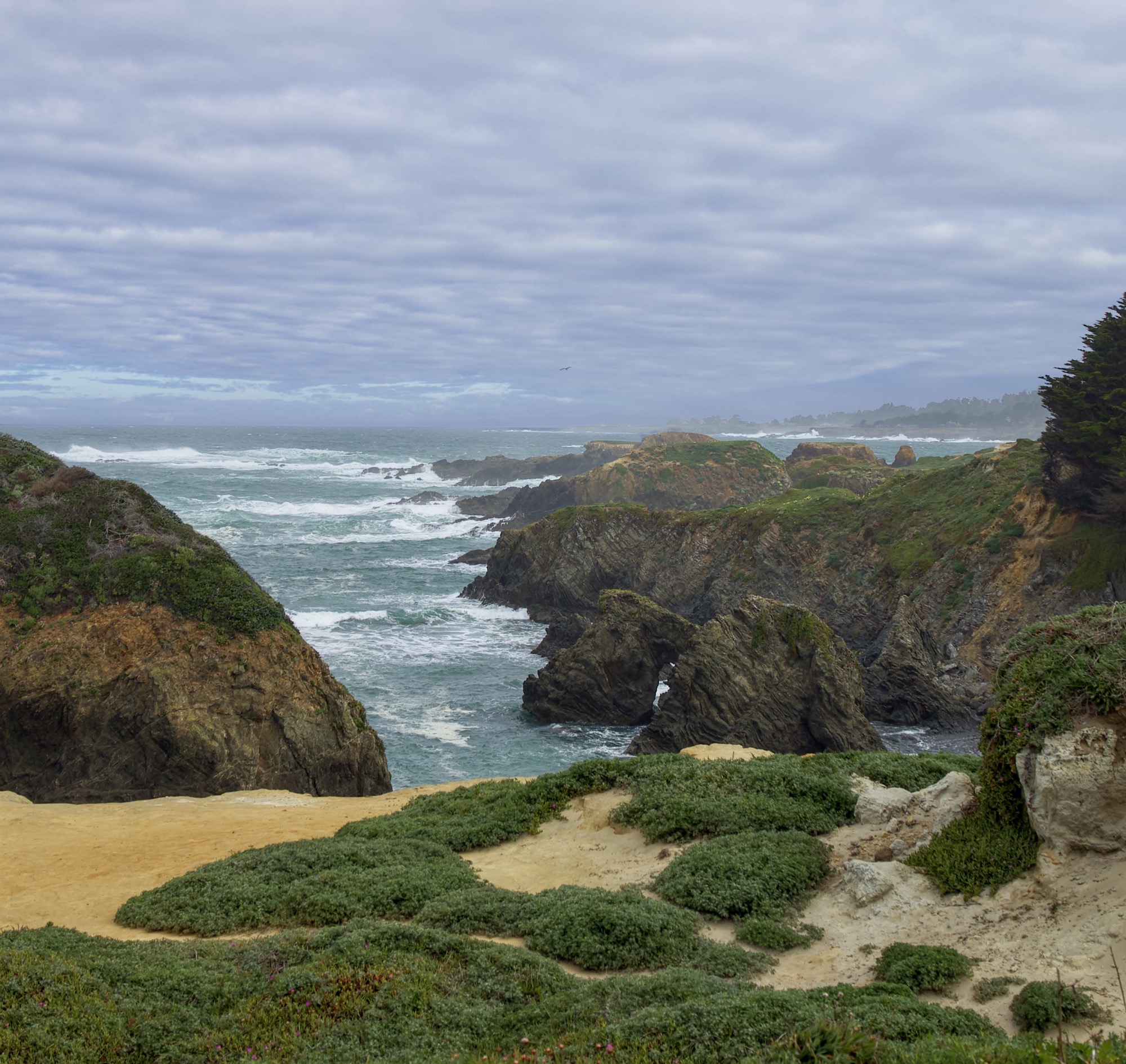 Out to sea, Mendocino Headlands | Scrolller