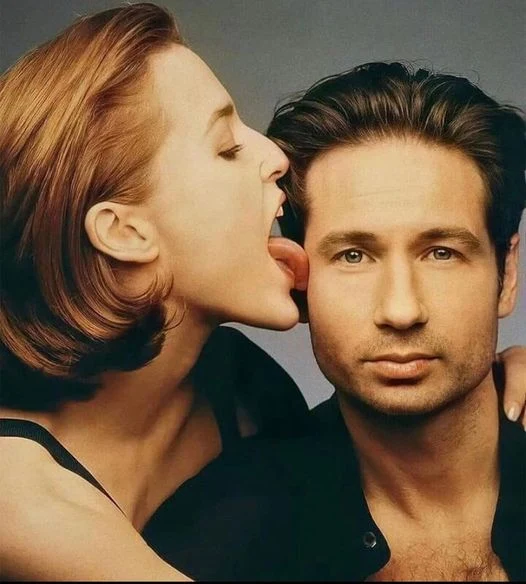 Gillian Anderson and David Duchovny, 1997 | Scrolller