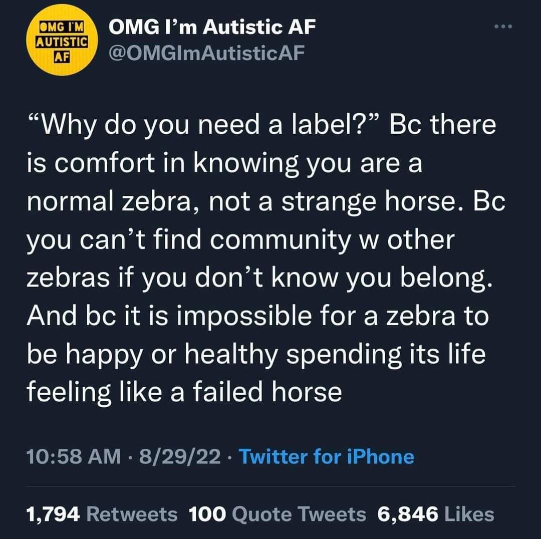 because sometimes, labels are useful | Scrolller