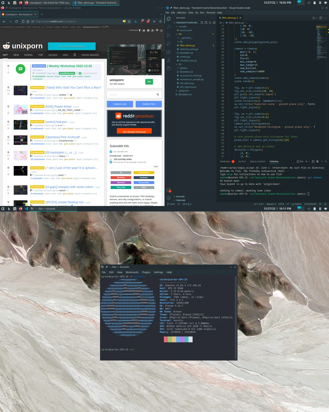 [KDE] A simple consistent setup for my work laptop | Scrolller