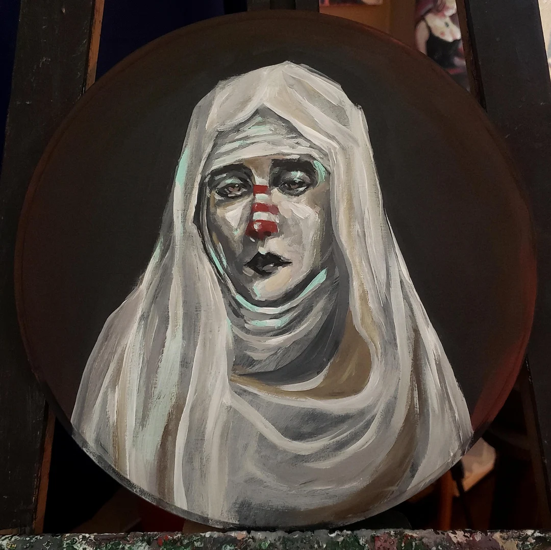 Isolation, by me, acrylic on wood | Scrolller